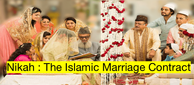 Nikah : The Islamic Marriage Contract - Legal Vidhiya