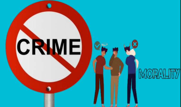 The Link between Crime and Morality - Legal Vidhiya