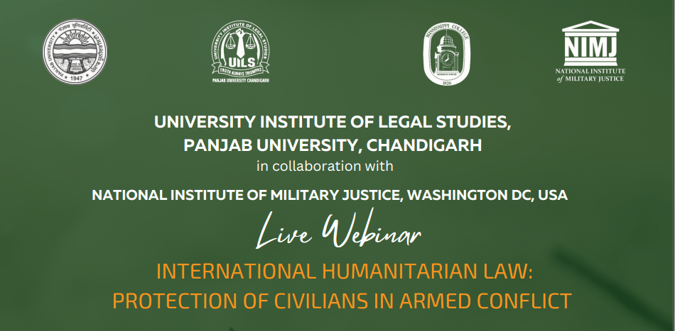 Online Panel Discussion on International Humanitarian Law by UILS ...