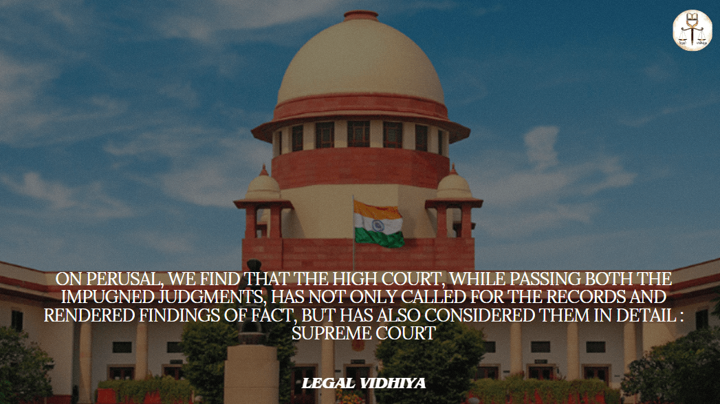 On perusal, we find that the High Court, while passing both the ...