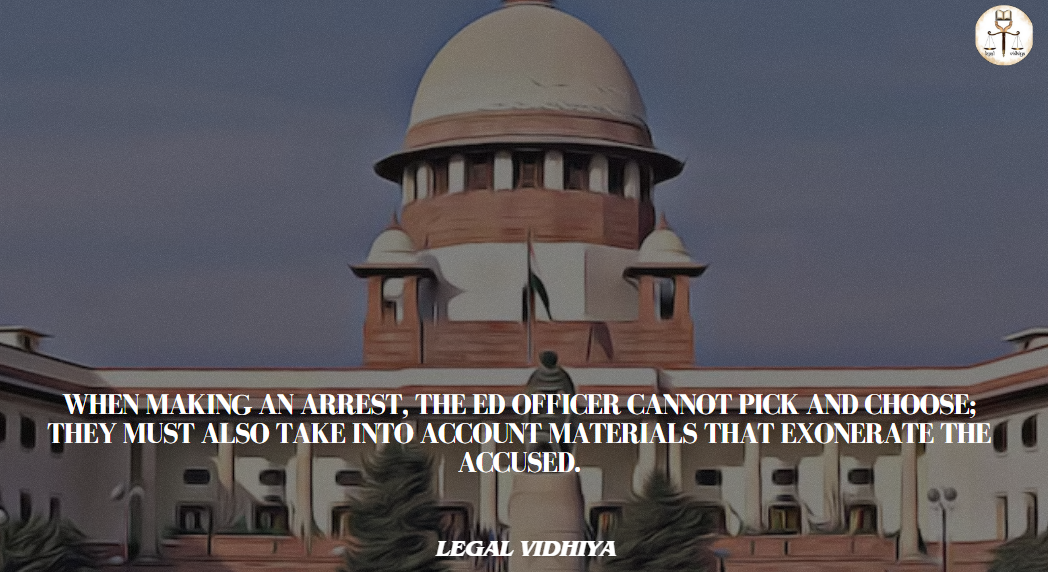 When making an arrest, the ED officer cannot pick and choose; they must ...