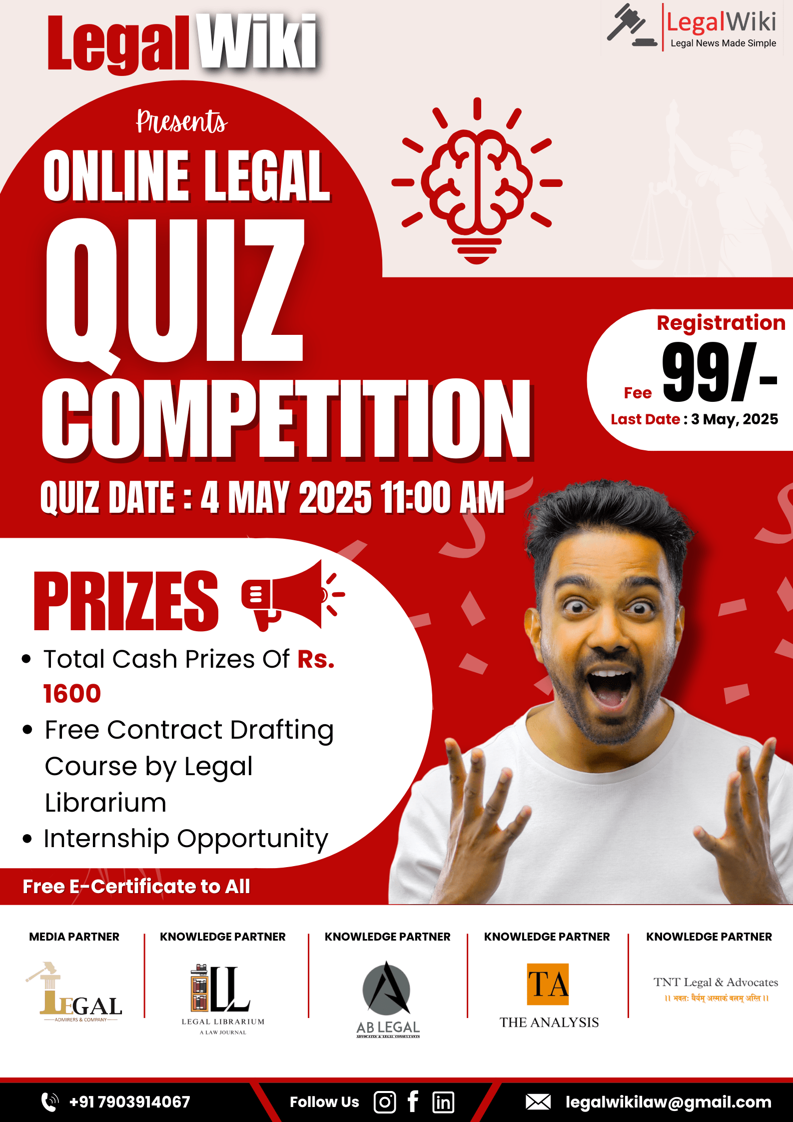 LegalWiki QUIZ Competition On Latest Legal News – Register Now ...